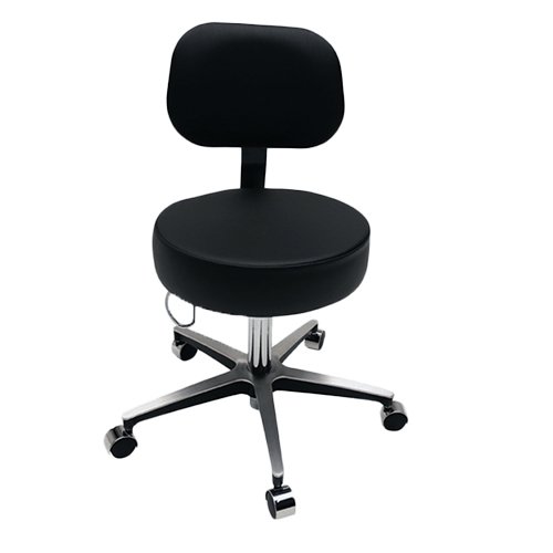 Pneumatic Medical Stool | Adjustable Height Exam Stool with Wheels